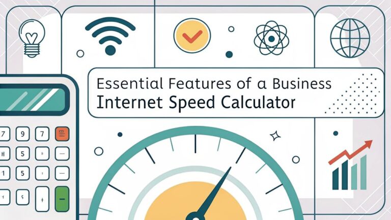 10 Essential Features of a Business Internet Speed Calculator